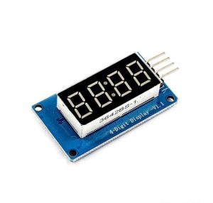 TM1637 4-Digit 7-Segment Display Module – Robolabs.lk